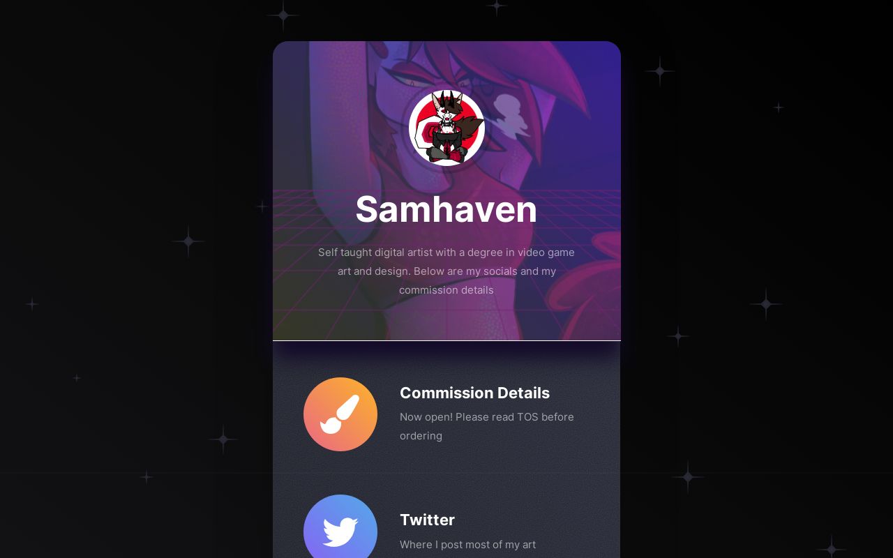 Samhaven Info And Socials